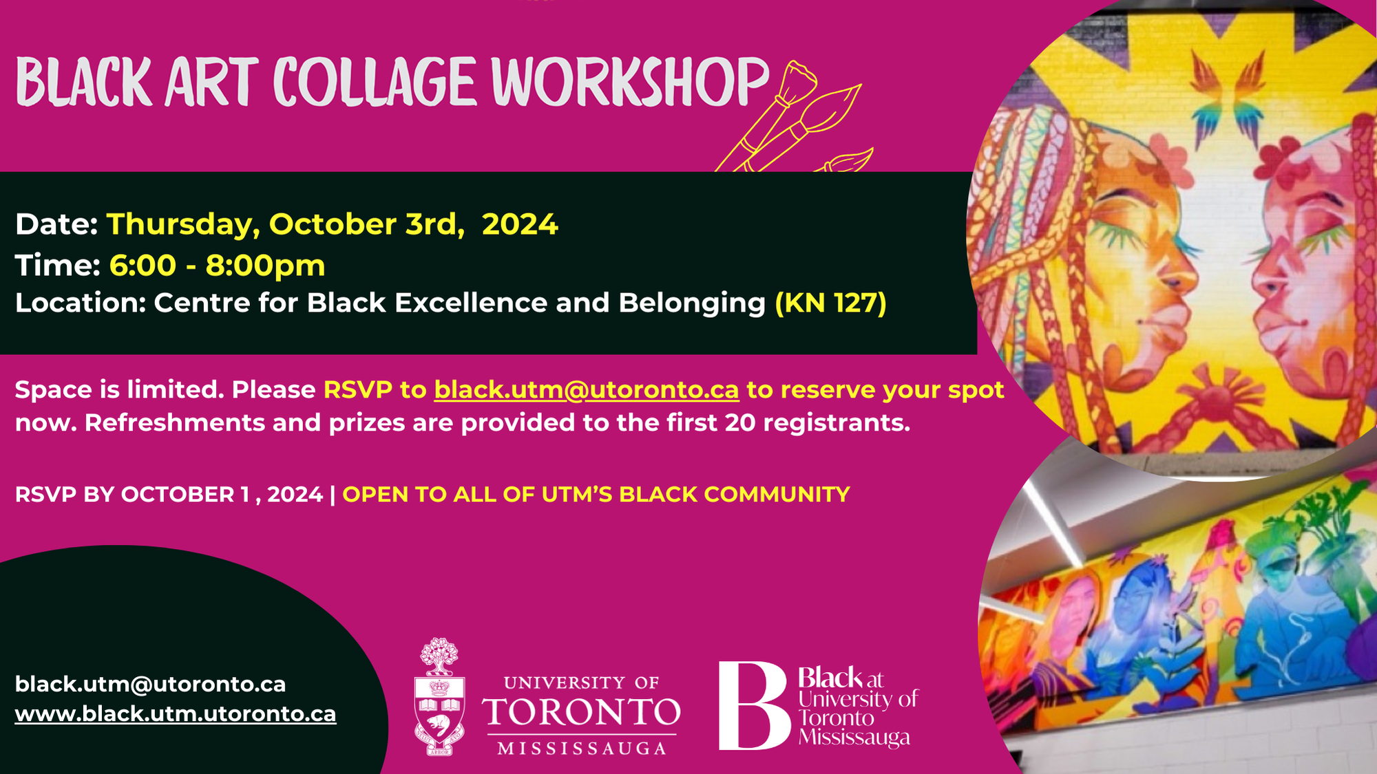 Events Calendar - Black at the University of Toronto Mississauga